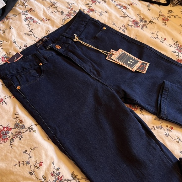 Truly Bella | Jeans | Brand New Size 1 Navy Blue Truly Bella Jeans ...